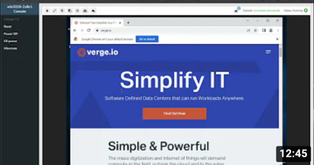 Upgrade VergeIO 4.9 to 4.10 - Verge.io