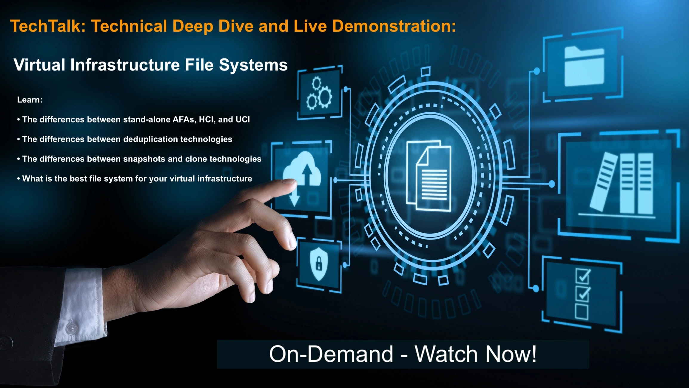 TechTalk: Deep Dive on Virtual Infrastructure File Systems - Verge.io
